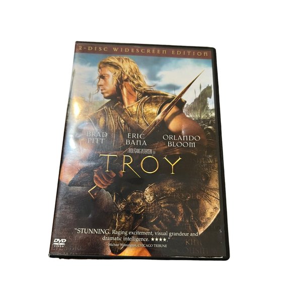 Media | Troy 2 Disc Widescreen Edition Dvd Brad Pitt Orlando Bloom ...